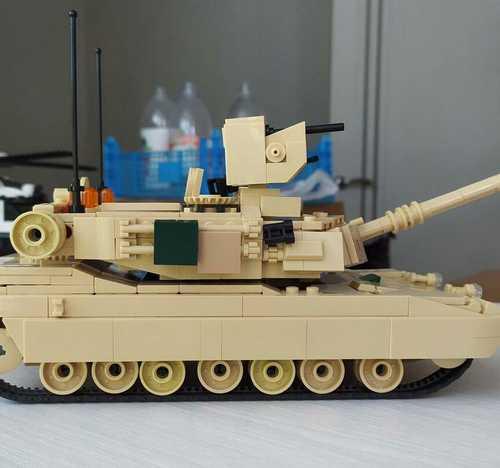 Лего конструктор танк abrams m1a2