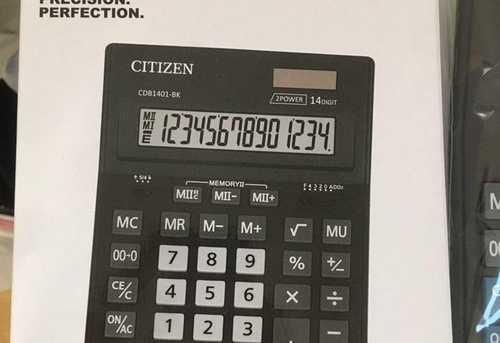 Калькулятор citizen CDB1401-bk