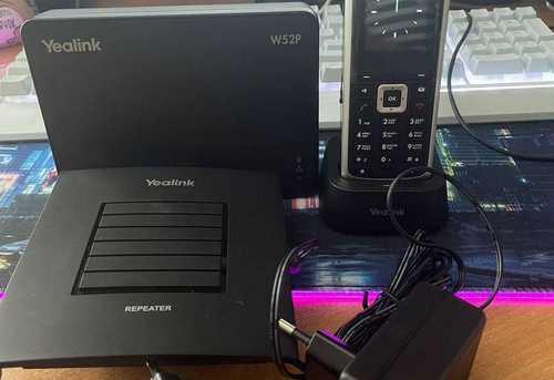 Yealink база W52P + dect repeater Yealink RT10