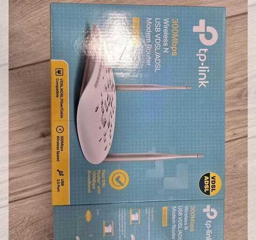 Роутер adsl2  TP-link TD-W8961N