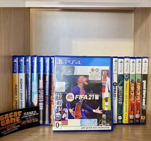 Игры PS4: FIFA 21