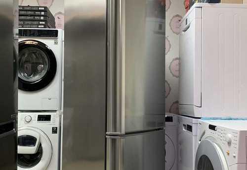 Холодильник AEG santo OKO 200х60х60 нерж