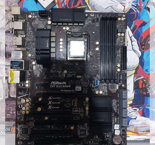 Материнская плата ASRock z87 Extreme 4
