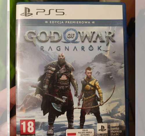 God of war ragnarok ps5 диск