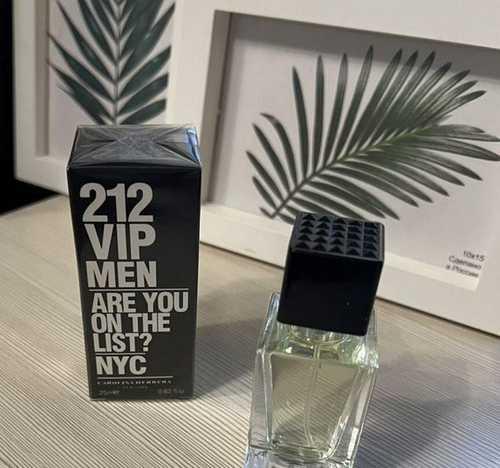 Carolina Herrera 212 Vip Men 25ml ОАЭ / 212 Вип