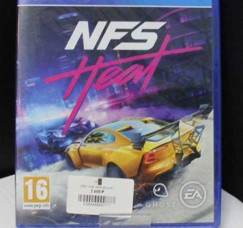 PS4 NFS Heat NEW