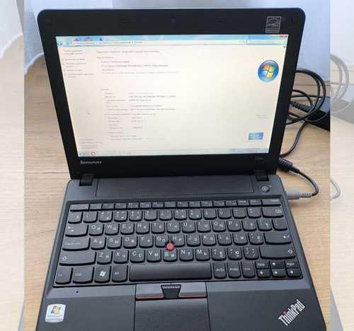 Ноутбук lenovo thinkpad x121e