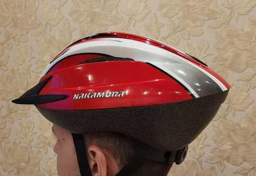 Шлем велосипедный взрослый Nakamura, 58-62см, 280г