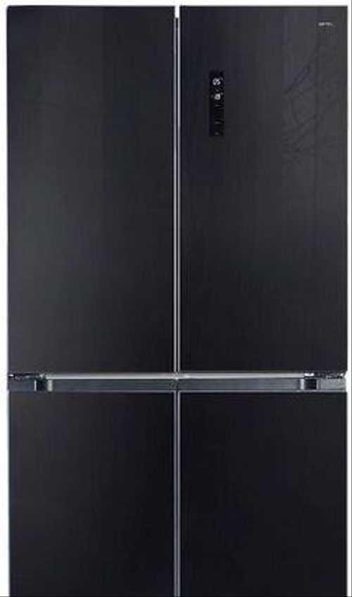 Холодильник Ginzzu NFK-575BlackGlass
