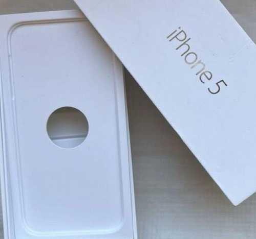 Коробка iPhone 5 Silver 16 GB