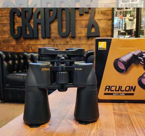 Бинокль nikon Aculon A211 7x50