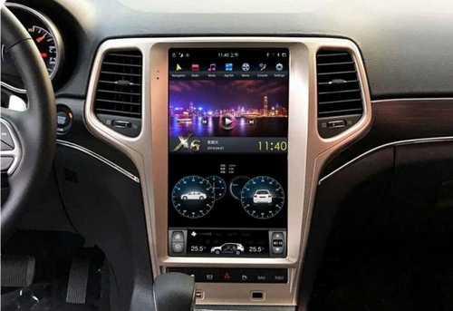 Магнитолы Android в стиле Tesla на Jeep