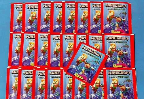 25 пакетиков Minecraft Panini