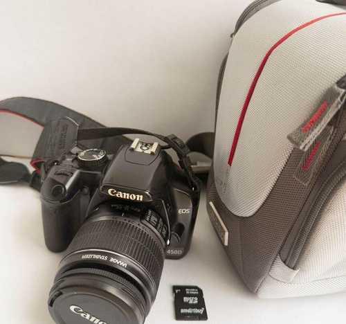 Canon 450d kit 18-55mm