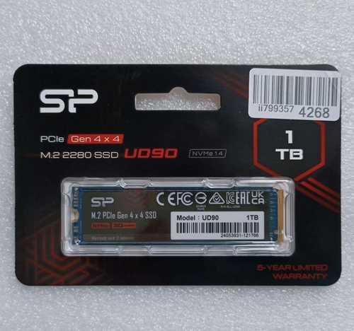 SSD 1 TB m.2 Nvme Silicon Power UD90