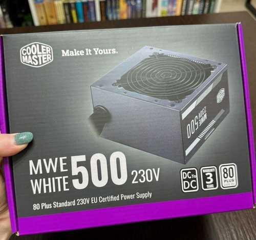 Блок питания cooler master 500W