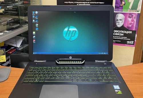 Игровой ноутбук 15.6" HP Pavilion 15-bc456ur, 1128 ГБ, Core i7-8550U, RAM 8 ГБ, GeForce GTX 1050 2 ГБ