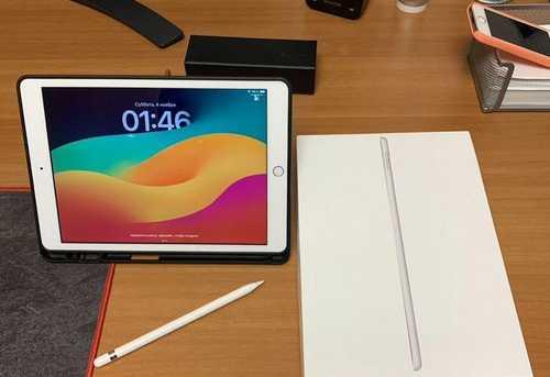 Apple iPad 8 (2020) 32GB PCT + Pencil 1 + чехлы