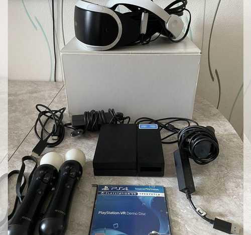 Sony playstation VR 1 (с переходником на PS5)