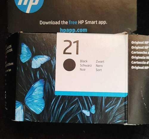 Картридж hp 21
