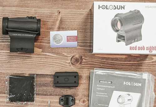 Коллиматорный прицел Holosun HS403R Micro для охот