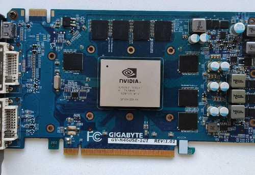 Видеокарта Gigabyte GV-N460SE-1GI