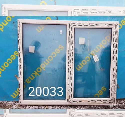Пластиковое окно новое 1370(в)х1600(ш), rehau