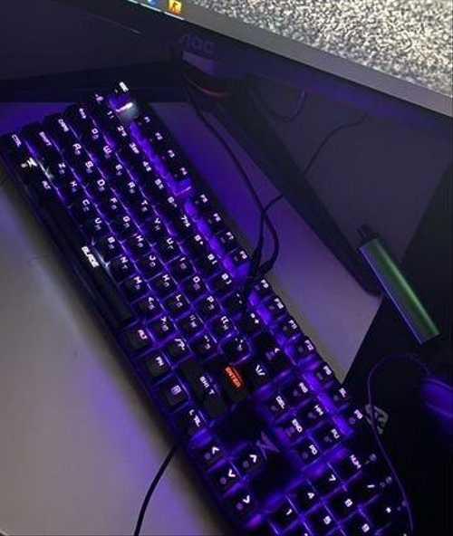 Игровая клавиатура Zet Gaming Blade Kalih Red