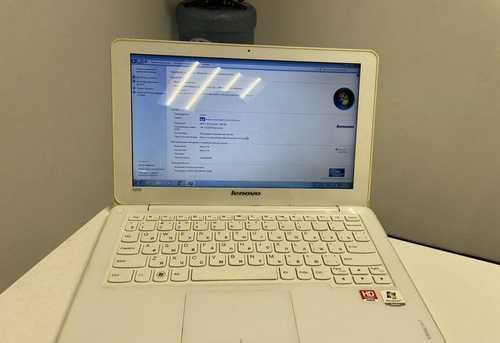 Ноутбук lenovo s206 amd c-50 2/320gb