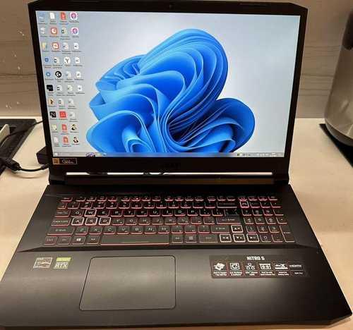 Игровой 17/Acer nitro 5/Ryzen7 5800/RTX 3070/144гц