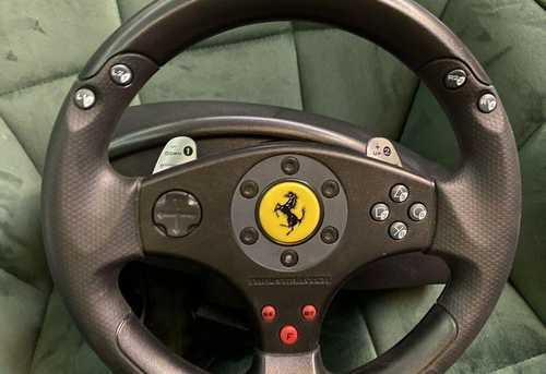 Игровой руль thrustmaster ferrari