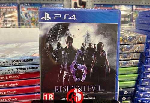 Resident Evil 6 (PS4) новые