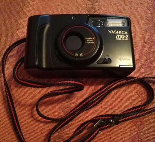Yashika mg-2. Плёночный фотоаппарат