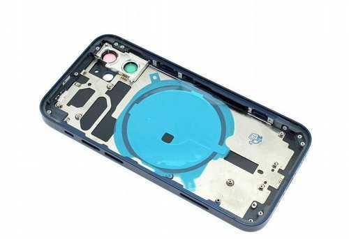Задняя крышка для iPhone 12 Mini синяя