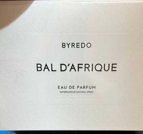 Byredo bal d afrique 100 млл + карта