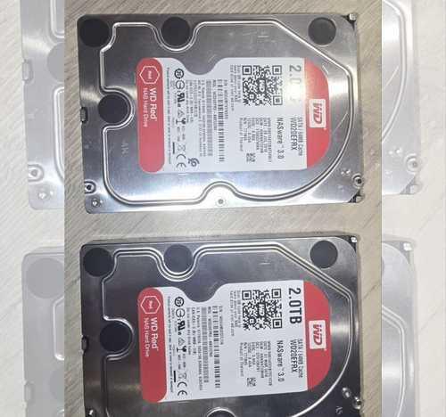 Hdd 2tb wd RED нерабочие