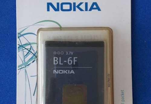 Аккумуляторная батарея BL-6F для Nokia