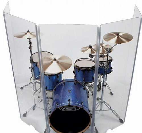 Звукоизоляционный экран для барабанов(Drum Shield)