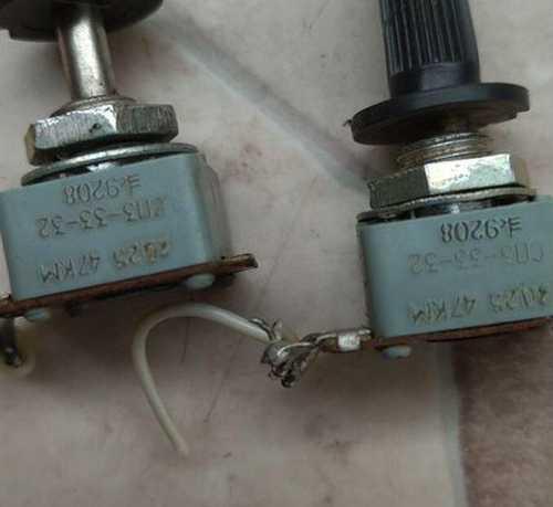 Резистор регулировочный сп3-33-32 47км