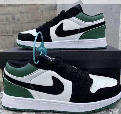 Nike air Jordan 1 low green зеленые низкие