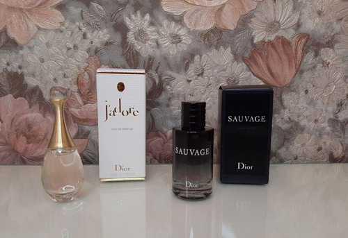 Dior Jadore Sauvage оригинал диор жадор саваж духи