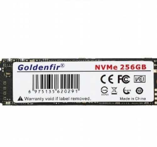 SSD M2 NVMe Goldenfir 256 гб