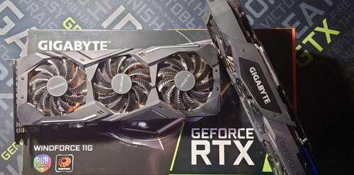 Видеокарта Gigabyte rtx2080ti Windforce 11G