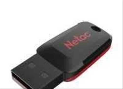 Флешка USB 64Gb (USB 2.0) Netac U197 black