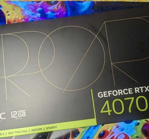 Видеокарта RTX 4070