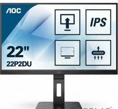 LCD AOC 21.5'' 22P2DU Черный IPS 1920х1080 75Hz 25