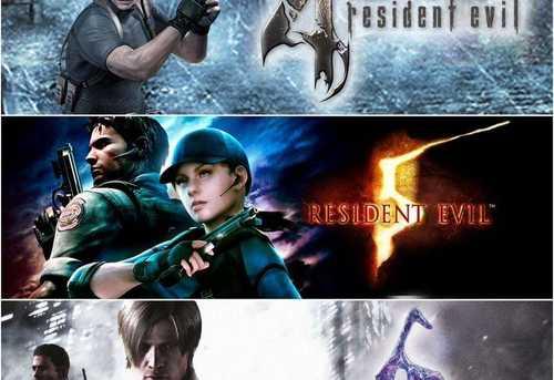 Набор игр Resident Evil 4, 5 и 6 на рlaystаtiоn 4