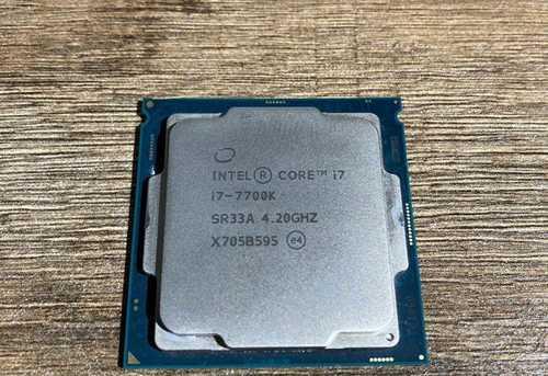 Процессор intel core i7 7700k