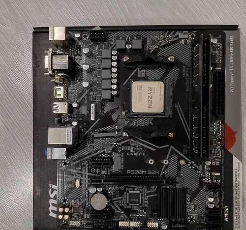 Комплект Gigabyte A520M S2H+R5 3400G+16Gb