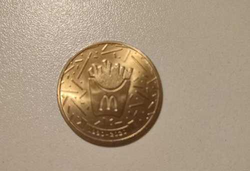 Коллекционная монетка " Макдоналдс " 30 лет